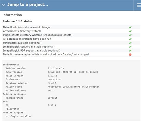 The Queue Adapter For Devtest Reports A Bug Redmine