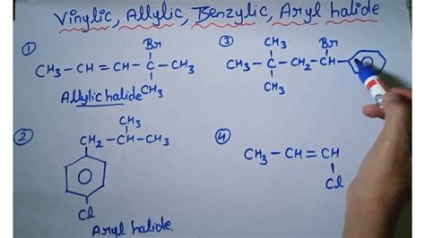 Trick To Identify Whether The Compound Is Allylic Benzylic Vinylic Aryl Halide Ncert Youtube