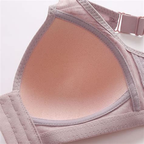 Ddapj Pyju Womens Pure Comfort Front Close Wirefree Bra Plus Soze