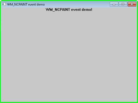 What Is Windows Client And Non Client Area