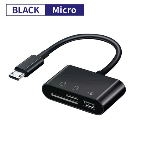 Usb Type C Card Reader Data Transfer Adapter Micro Interface Android Phone Computer Multi