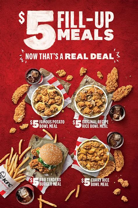 [gpgt] Kfc 5 Fill Up Meal With Main Side And Drink Kym Hardwarezone