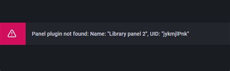 Issue With Library Panels Grafana Grafana Labs Community Forums