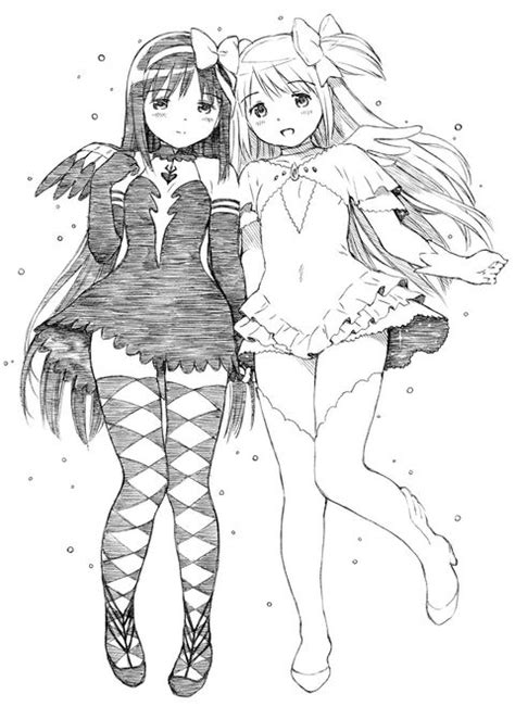 Madoka And Homura Salvamento