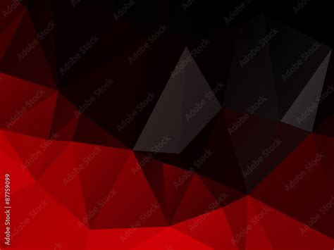 Red Background Triangular Stock Vector Adobe Stock