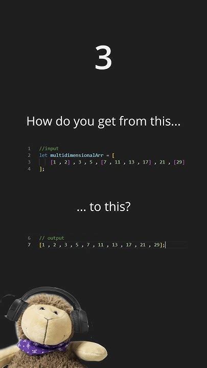 How To Flatten An Array In Javascript Youtube