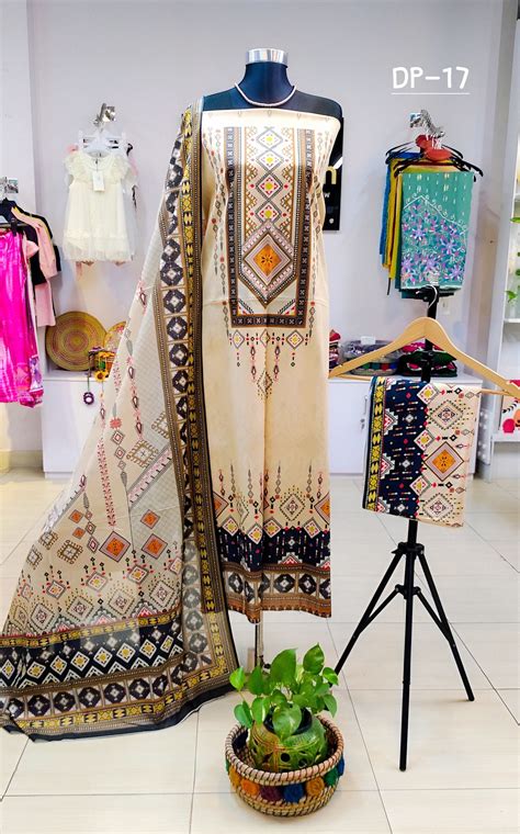 Innovation 👉থ্রিপিস 🌿 ডিটেলস প্রিমিয়াম কোয়ালিটি ডিজিটাল প্রিন্টেড কটন থ্রিপিস কামিজ লং