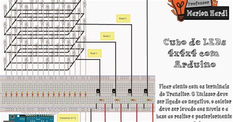 Marlon Nardi Walendorff Como Fazer Um Cubo De LED X X Arduino Tutorial Passo A Passo