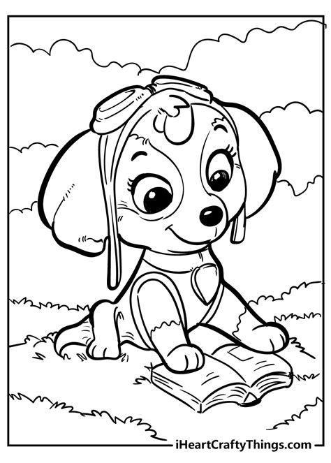 Collection Of Skye Paw Patrol Coloring Pages Free Printable