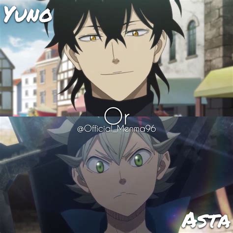 Yuno And Asta Black Clover Sh Nen Manga The Manga Clover Black Clover Anime Haikyuu
