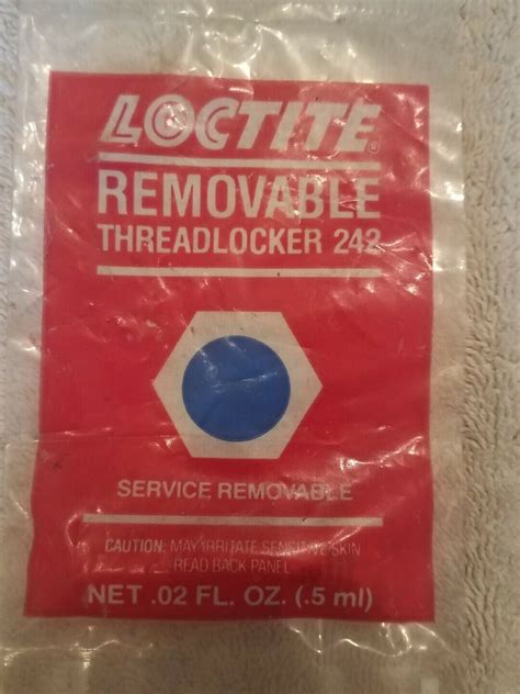 Loctite Removable Threadlocker 242 Liquid Glues And Cements
