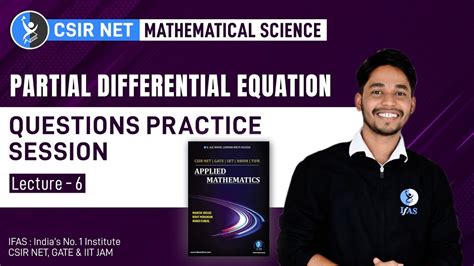 Csir Net Questions Practice Session In Partial Differential Equation Maths Youtube