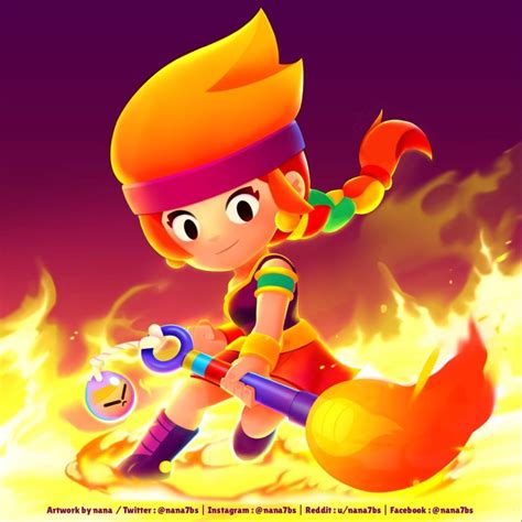 Brawl Stars Amber Balanceamento Da Amber Mudanças Nas Missões E