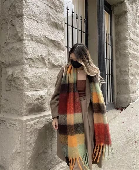 50 Amazingblanket Scarf Outfit Ideas With Styling Tips How To Wear A