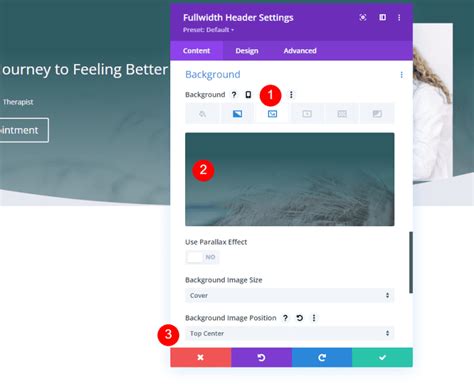 how to include a scroll down button in your divi fullwidth header module