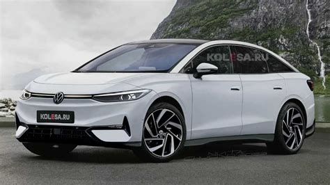 Volkswagen ID 7 Rendering Shows What New Electric Sedan Could Look Like