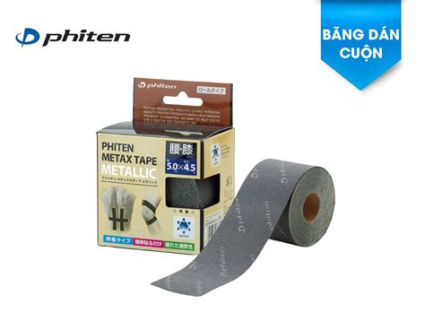 BĂng DÁn Phiten Metax Tape Stretched Metallic CÔng Ty Tnhh Japan