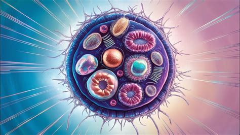 Будова клітини Цитоплазма рибосоми органели руху клітинний центр Youtube