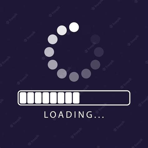 Premium Vector Update Concept Application Loading Process Symbol Web Screen Vector