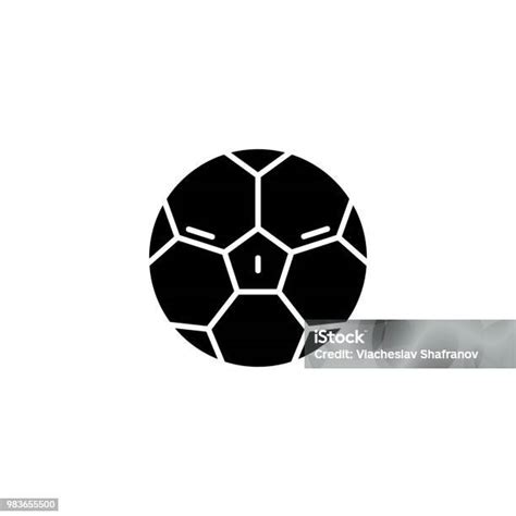 축구 검은 아이콘 개념입니다 축구 평면 벡터 기호 기호 그림입니다 Championship에 대한 스톡 벡터 아트 및 기타 이미지 Championship 가죽 개체