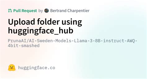 PrunaAI AI Sweden Models Llama B Instruct AWQ Bit Smashed Upload Folder Using Huggingface Hub