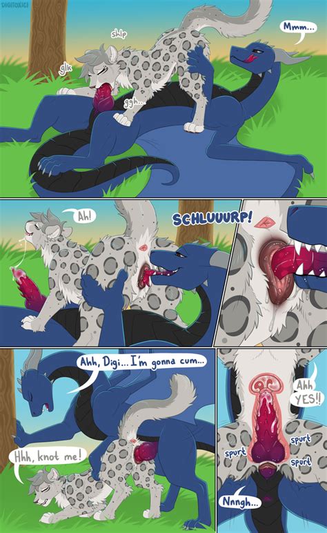 Rule 34 Absurd Res Bodily Fluids Comic Cum Cum Inside Cunnilingus Digi Digitoxici Dragon Duo