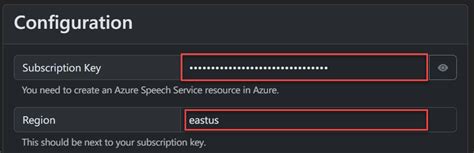 Azure Speech Service · Voxta Documentation