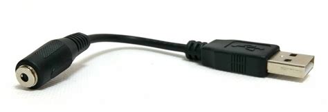 USB To 2 5mm Female Audio Jack Port Microphone Adapter Cable Audio Portable Audio Accessories