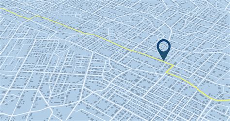 위성 위치 및 로드맵이 있는 대시보드 지도 위에서 볼 수 있습니다 현대 도시의 빅 데이터 추상적인 도시 미래형 Gps지도 네비게이터 시스템 방향 경로 위치 트랙 대시 보드