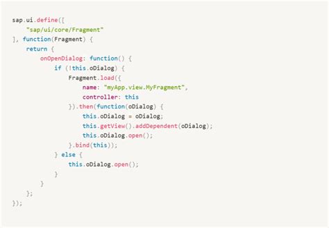 Mastering Sapui5 Fragments A Guide To Reusable Ui Components
