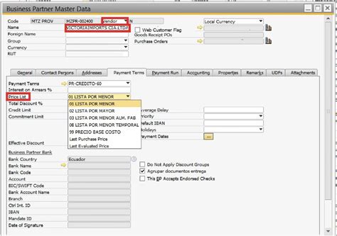 Price Lists In Sap Business One All You Need To Sap Community