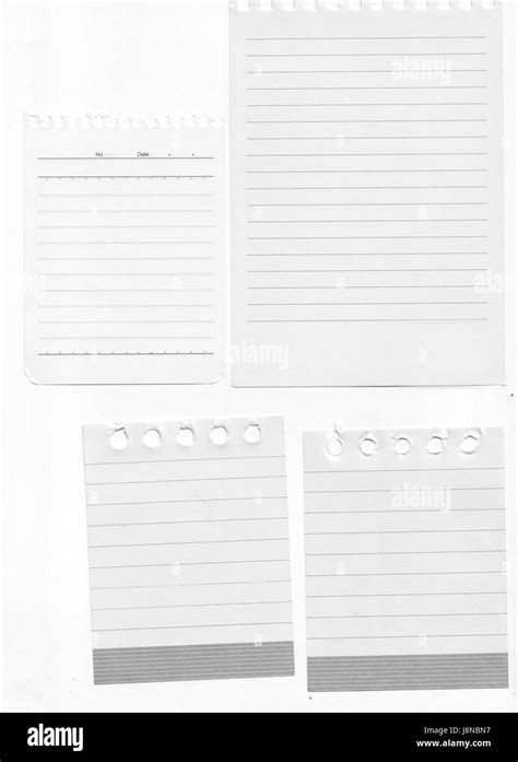 Note Memo Write Wrote Writing Writes Isolated Blank European Stock Photo Alamy