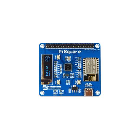 PiSquare RP And ESP E Based Raspberry Pi HAT Oz Robotics