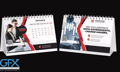 تقویم لایه باز دیواری و رومیزی 2023