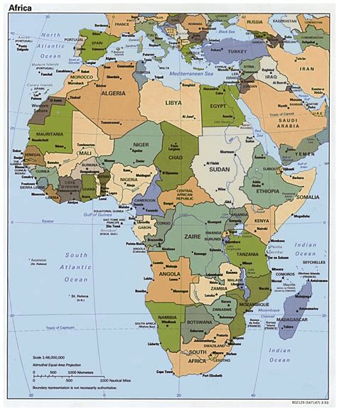 Maps Of Africa And African Countries Political Maps Administrative