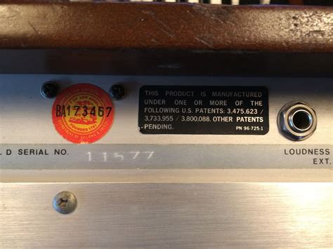 MATRIXSYNTH Moog Minimoog Model D SN 11577