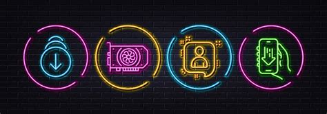 아래로 스크롤하면 개발자 채팅 및 Gpu 최소 라인 아이콘이 표시됩니다 웹 응용 프로그램의 경우 인쇄 네온 레이저 3d 조명