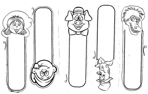 Marca Páginas Do Sítio Para Colorir Pra Gente Miúda
