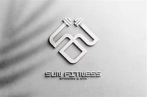 휘트니스 선 로고디자인 로고 디자인 포트폴리오 크몽