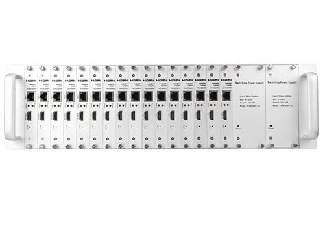 OPR NH1600N 3U Rack Mounted 16 Channels H 264 HDMI IP Streaming Encoder 1RU 3RU IP Streaming