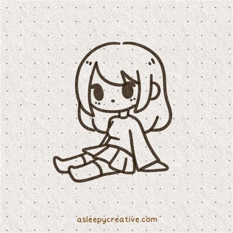 Chibi Girl Anime Drawing