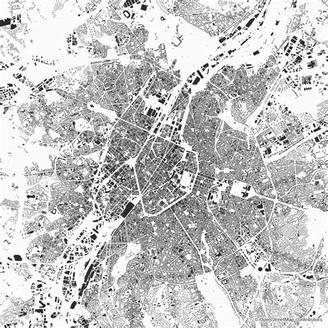 Brussels Figure Ground Diagram And City Map Figuregrounds