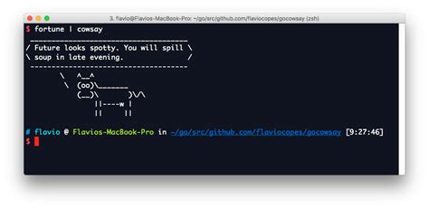 Building A Cli Command With Go Cowsay