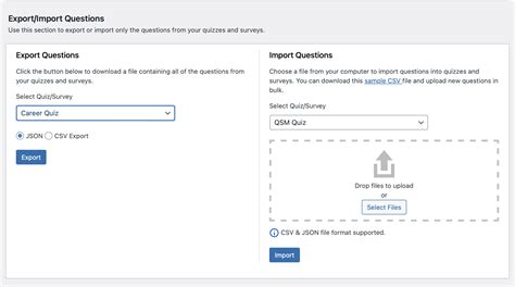 How To Export And Import Quizzes With Qsm Add On Qsm