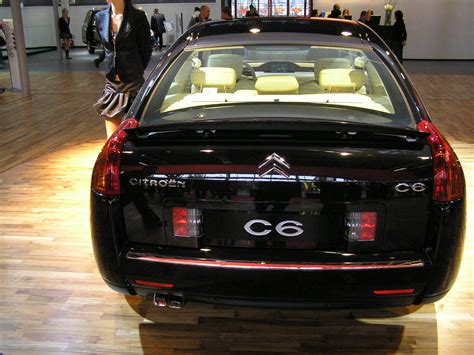 Citroen C6 Back By Cmacsti On Deviantart