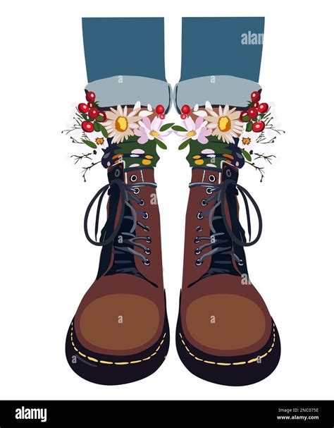 Dr Martens Boots Stock Vector Images Alamy