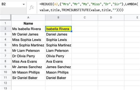 Reduce Function In Google Sheets Lambda Helper Function