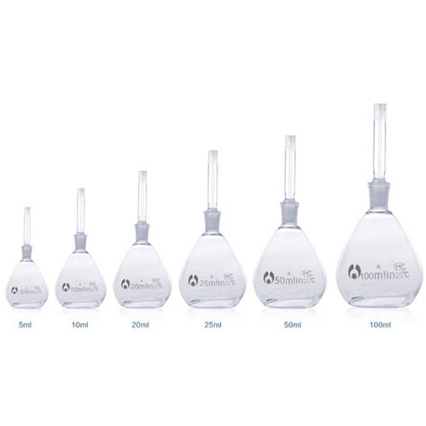 Cherish XT 25ml 50ml Specific Gravity Pycnometer Glass Bottle India Ubuy