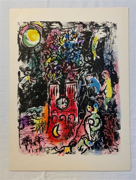 Marc Chagall “larbre De Jesse” “the Tree Of Jesse” Original
