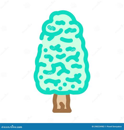 Kauri Tree On A White Background Generative Ai Royalty Free Stock Image